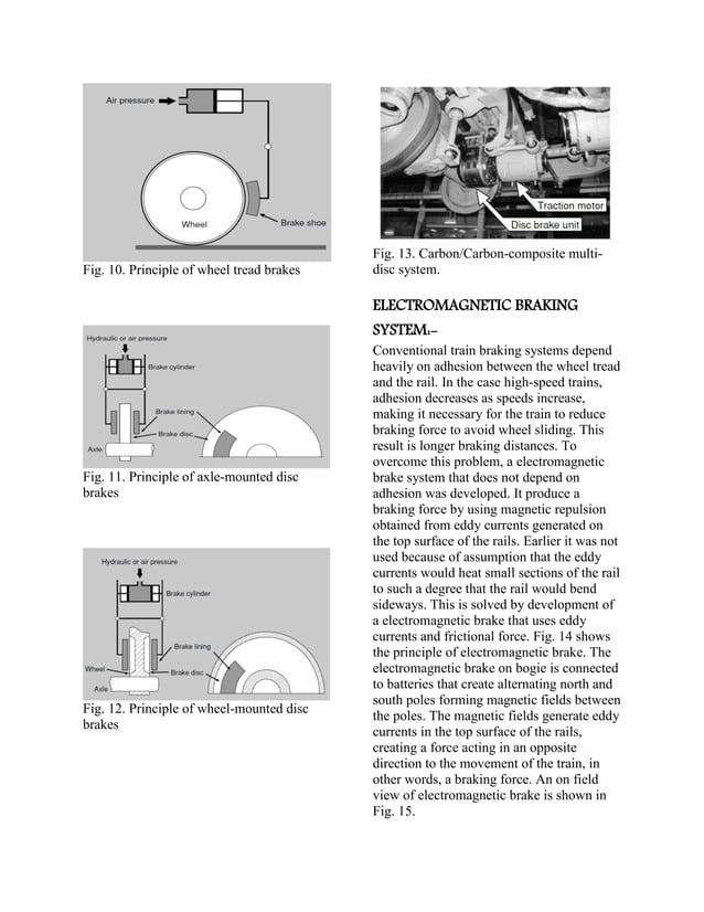 Soft copy of railway wagon braking system1 | PDF