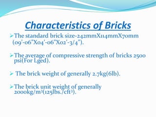 Soft copy presentation of brick(final) | PPTX