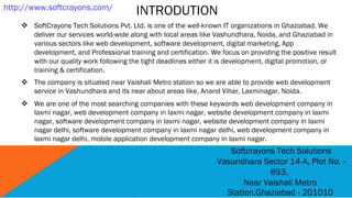Softcrayons-Best IT Training Institute in Ghaziabad/Noida | PPT