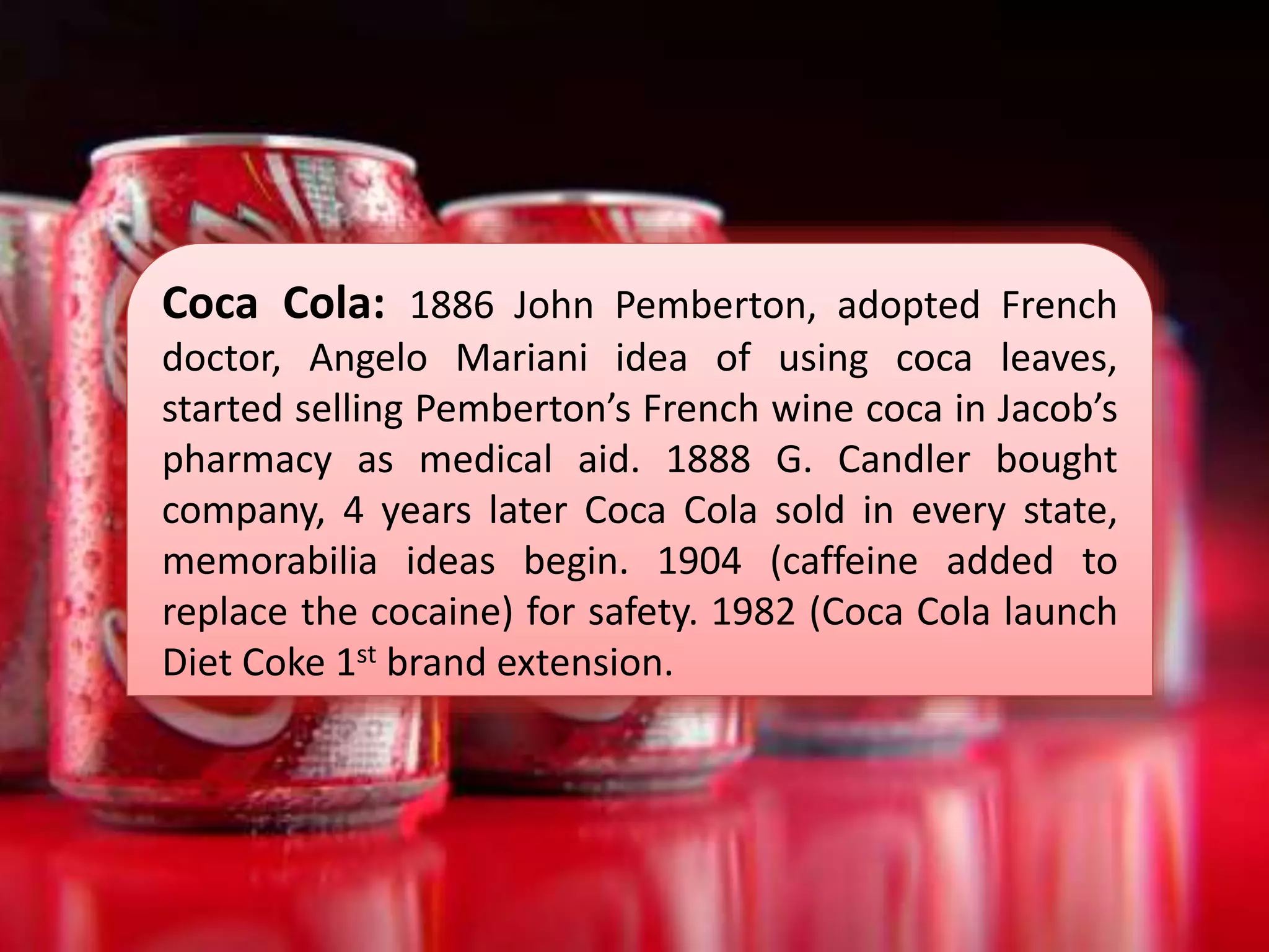 Soft drink ppt | PPSX