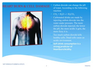 Soft drinks and its harmful effects | PPTX