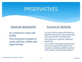 Soft Drinks and their harmful effects.pptx