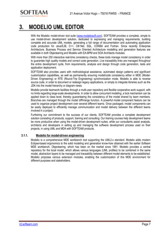 Softeam profile 2014 | PDF