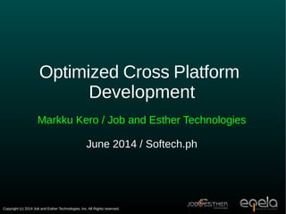 Optimized Cross Platform Development | PDF