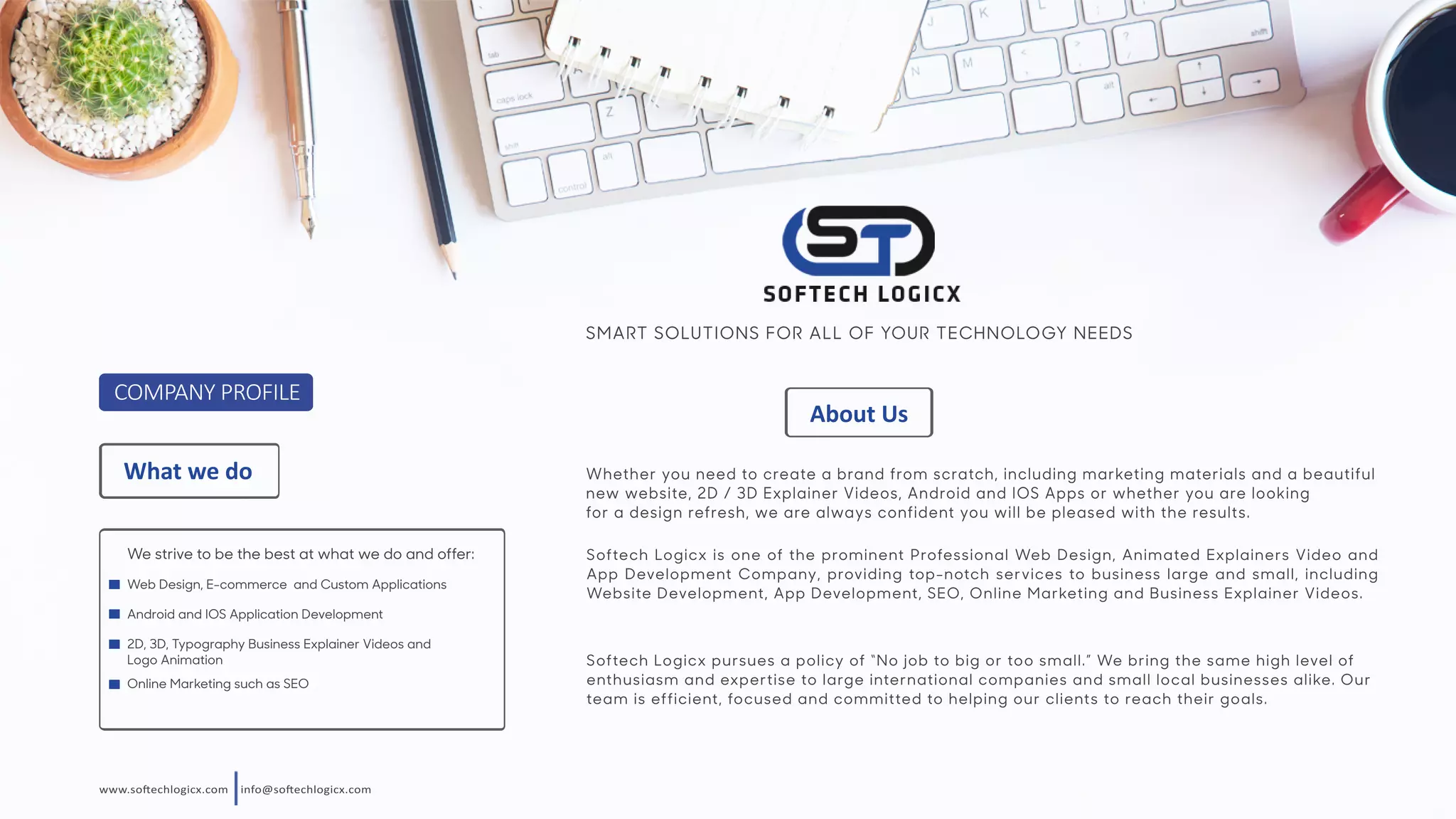 Softech Logicx Profile | PDF