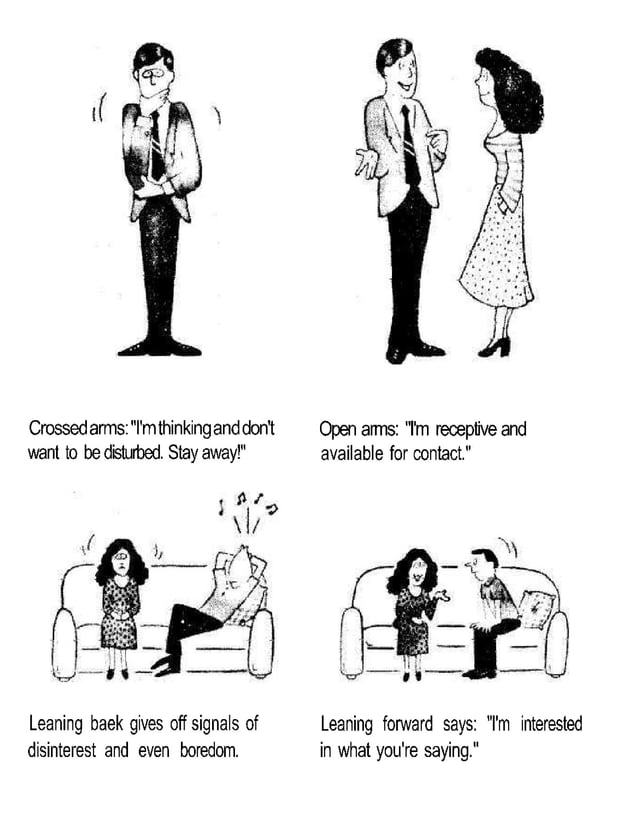 Soften body language | DOC