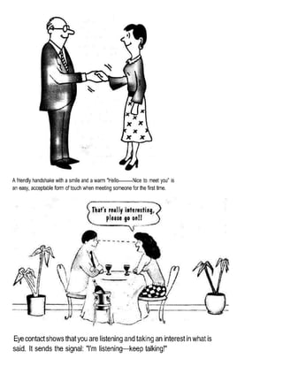 Soften body language | DOC