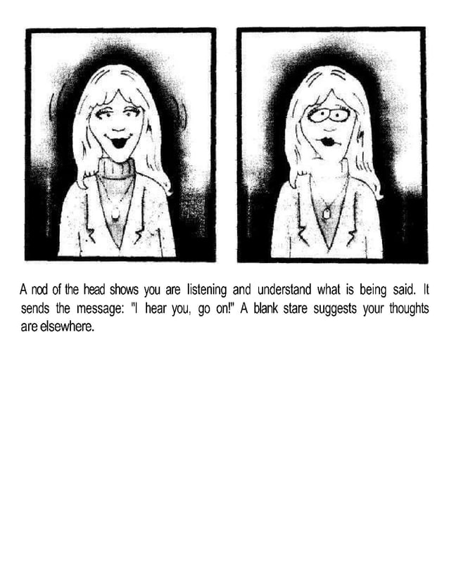 Soften body language | DOC