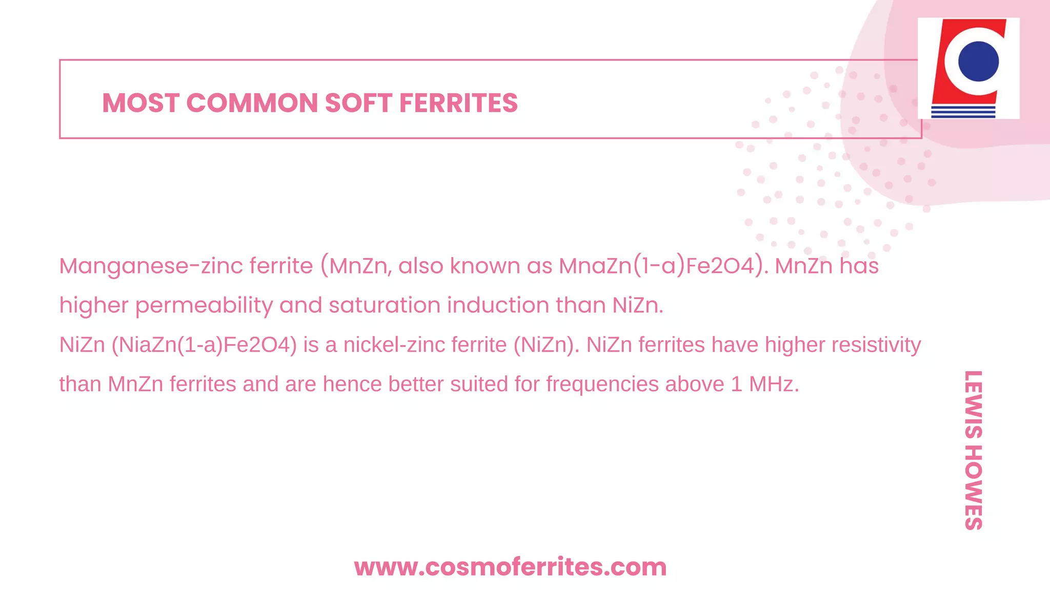 Soft Ferrites: Properties and applications | PPTX