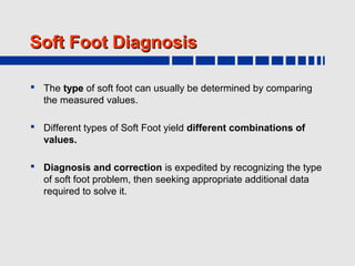 Soft foot | PPS