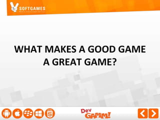 Softgames: Top 10 Tips How To Sell Your HTML5 Game | PPTX