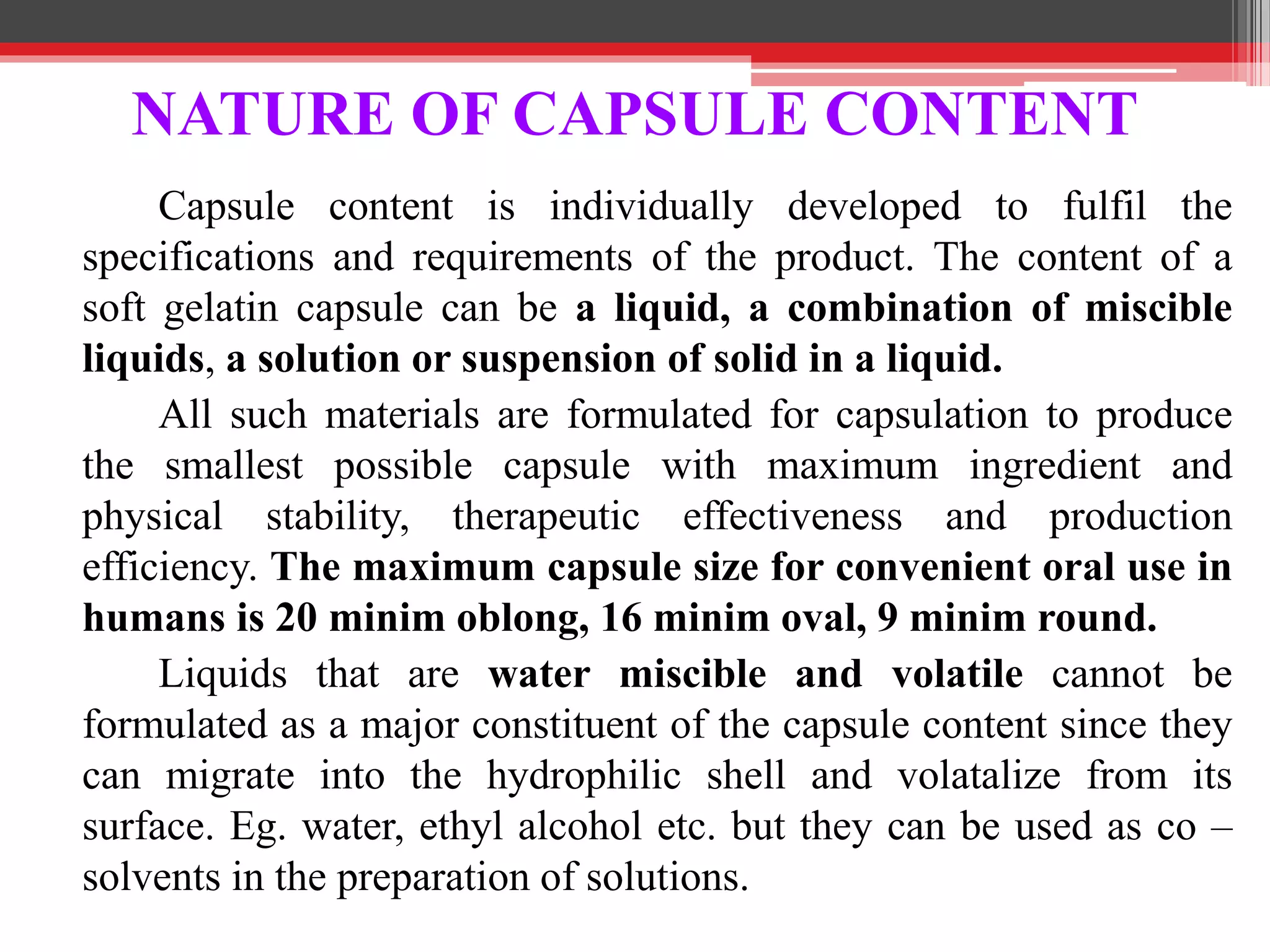 Soft gelatin capsules | PPTX