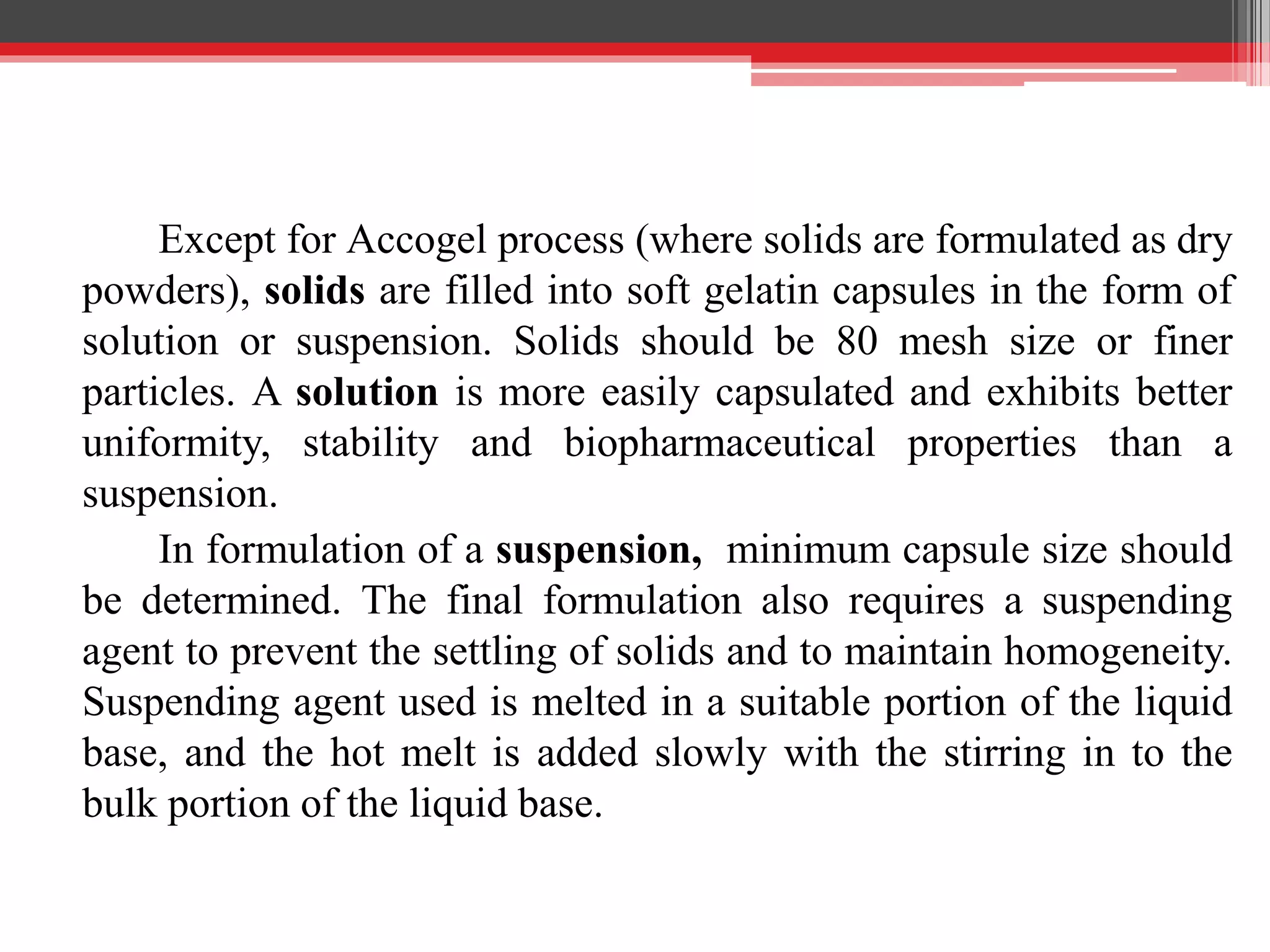 Soft gelatin capsules | PPTX