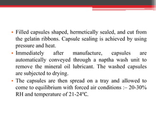 Soft gelatin capsules | PPTX