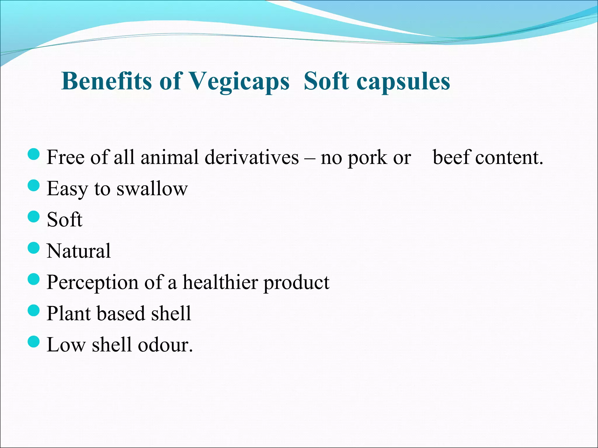 Soft gelatin capsules | PPT