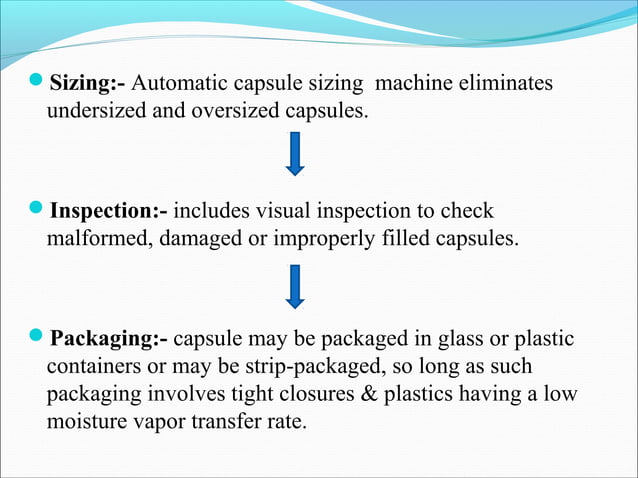 Soft gelatin capsules | PPT | Chemistry | Science