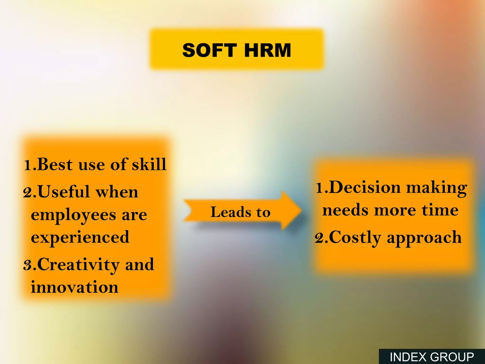Soft & Hard Model of HRM | PPT