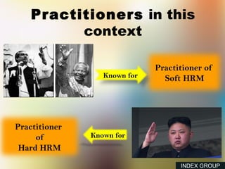 Soft & Hard Model of HRM | PPT