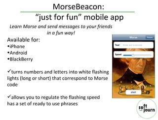 Softjourn mobile experience | PPT