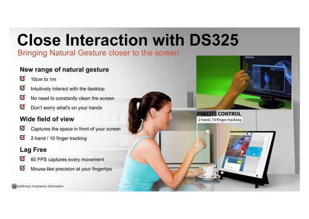 Softkinetic user interface evolution by Ilse Ravyse and Tanya Varbanove ...