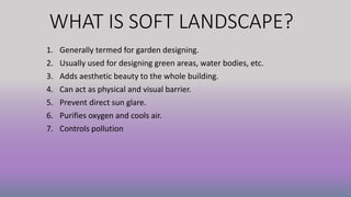 Soft landscape | PPTX