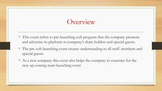 For Soft Launch Event pan.pdf here and bert | PPT