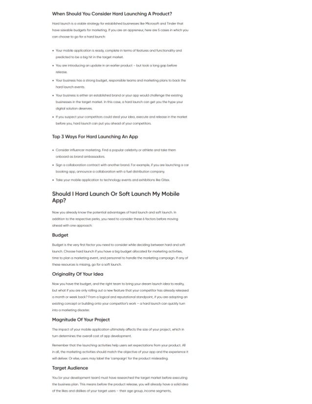 Soft launch vs. hard launch what’s the difference