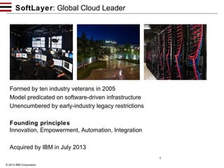Softlayer overview | PPT