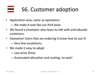 Softlayer Technologies texasipv6taskforce | PPTX | Computer Networking ...