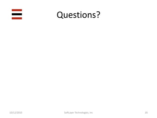 Softlayer Technologies texasipv6taskforce | PPTX | Computer Networking | Computing