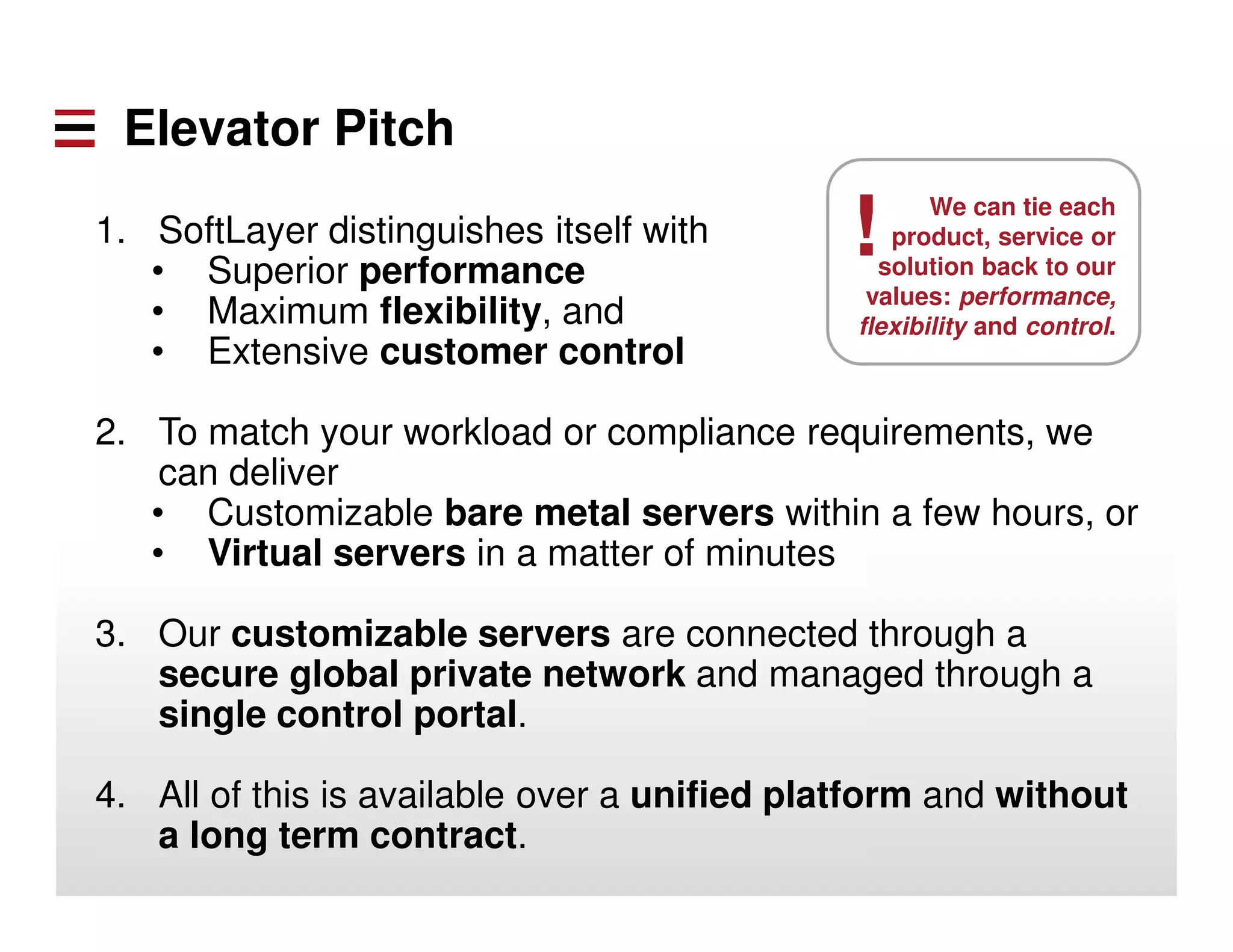 SoftLayer Value Proposition v1.04