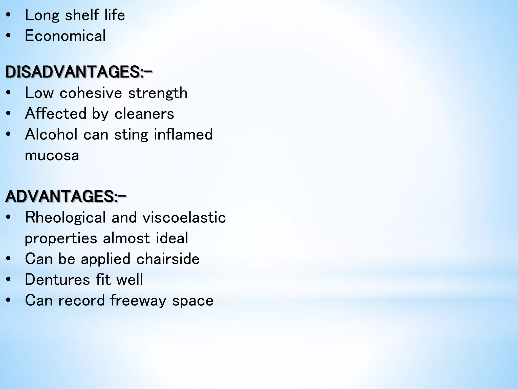 Soft liners and tissue conditioners | PPTX