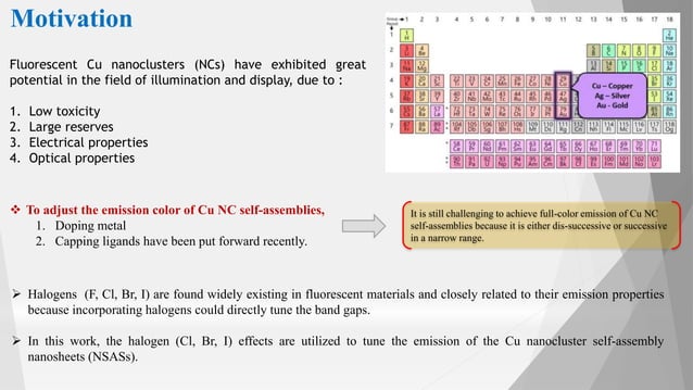 Copper Halide based LED | PPT