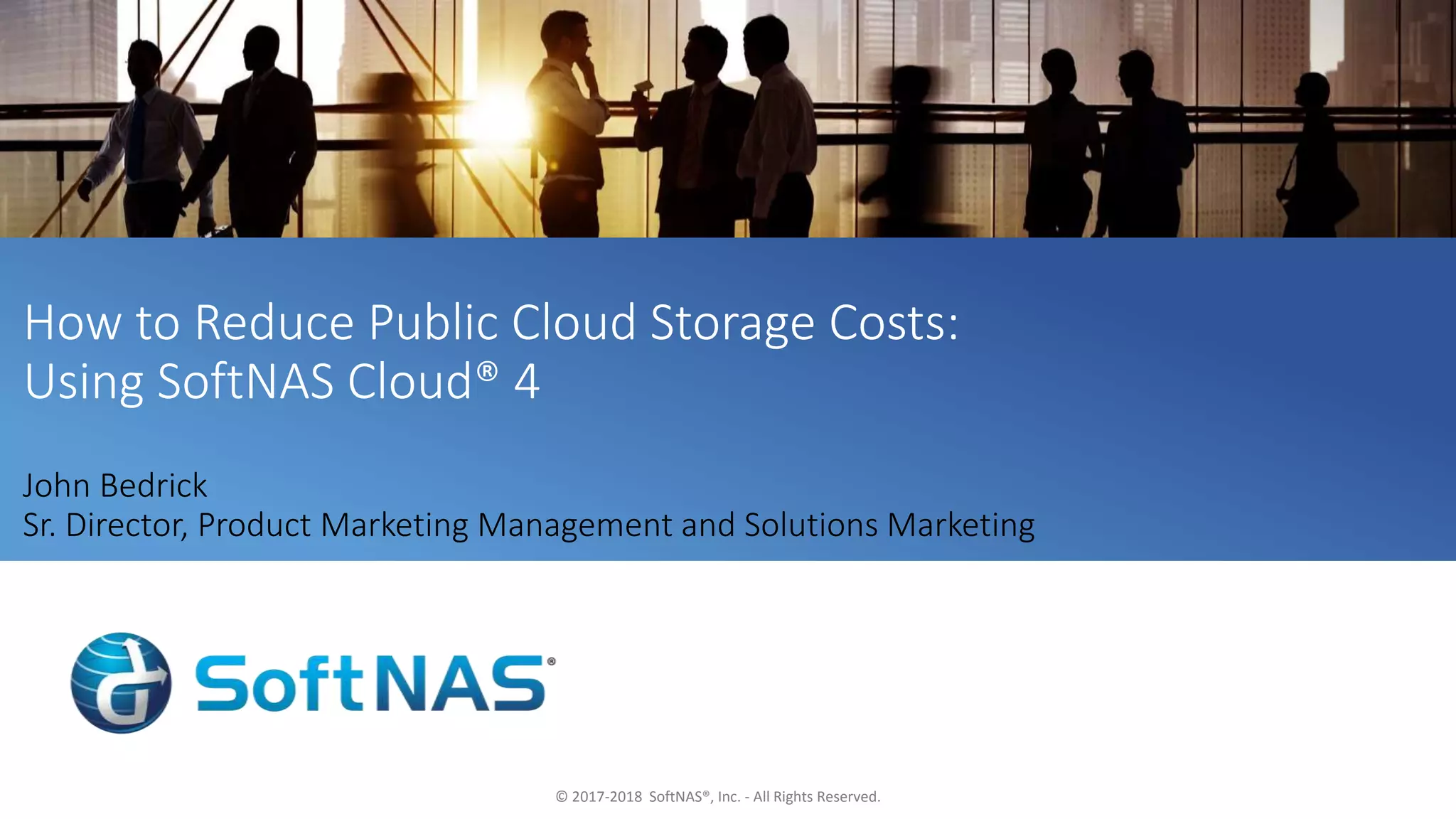 How To Reduce Public Cloud Storage Costs Ppt