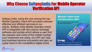 Softpay Mobile operator Verification API Company.pptx | Free Download