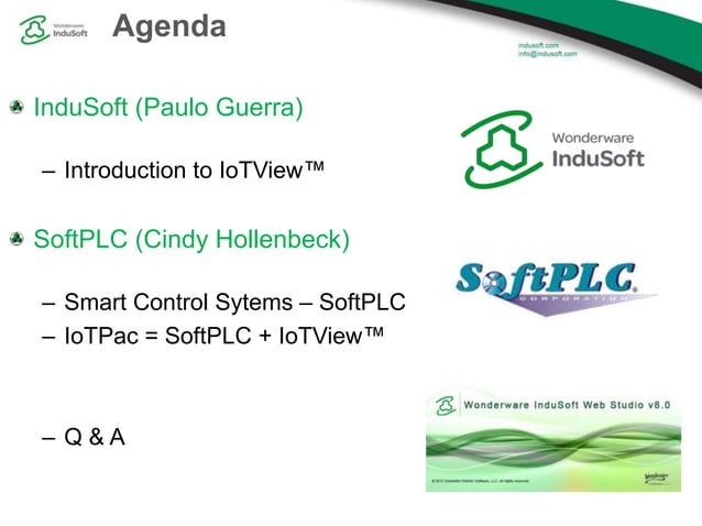 SoftPLC Integration with InduSoft IoTView | PPTX | Computer Software and Applications | Computing