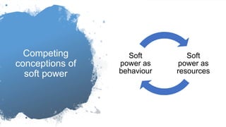 Soft power: A conceptual appraisal of the power of attraction | PPT