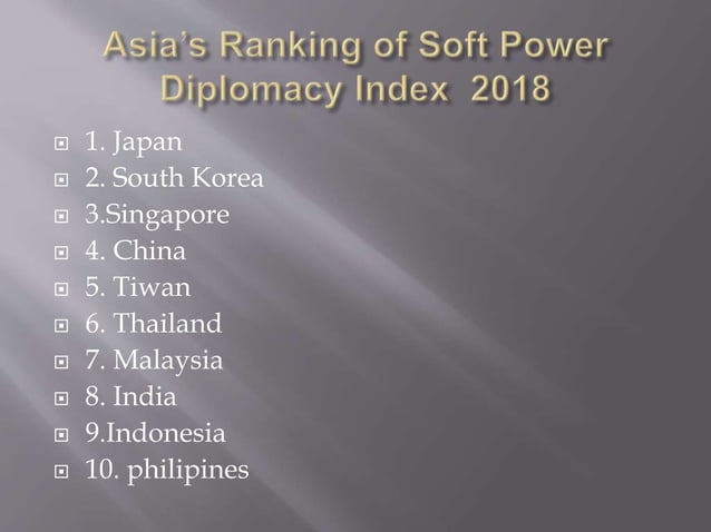 Soft Power Diplomacy | PPTX | Political Issues & policy | Politics