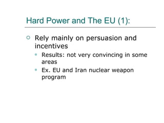 Soft Power Vs Hard Power | PPT