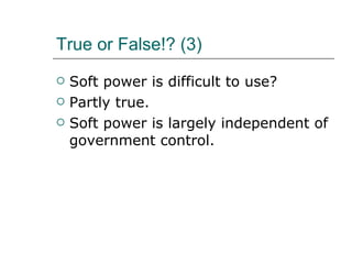 Soft Power Vs Hard Power | PPT