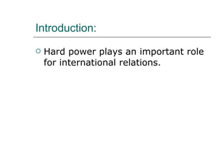 Soft Power Vs Hard Power | PPT