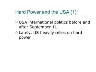 Soft Power Vs Hard Power | PPT