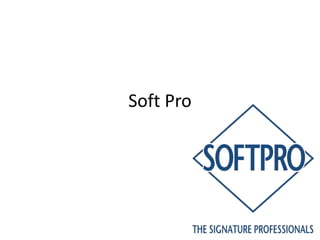 Soft pro | PPT
