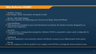 Softronic hcms v4 brochure (enterprise edition) | PPT