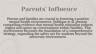 Mental Health in the Educational Community | PPT