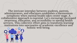 Mental Health in the Educational Community | PPT