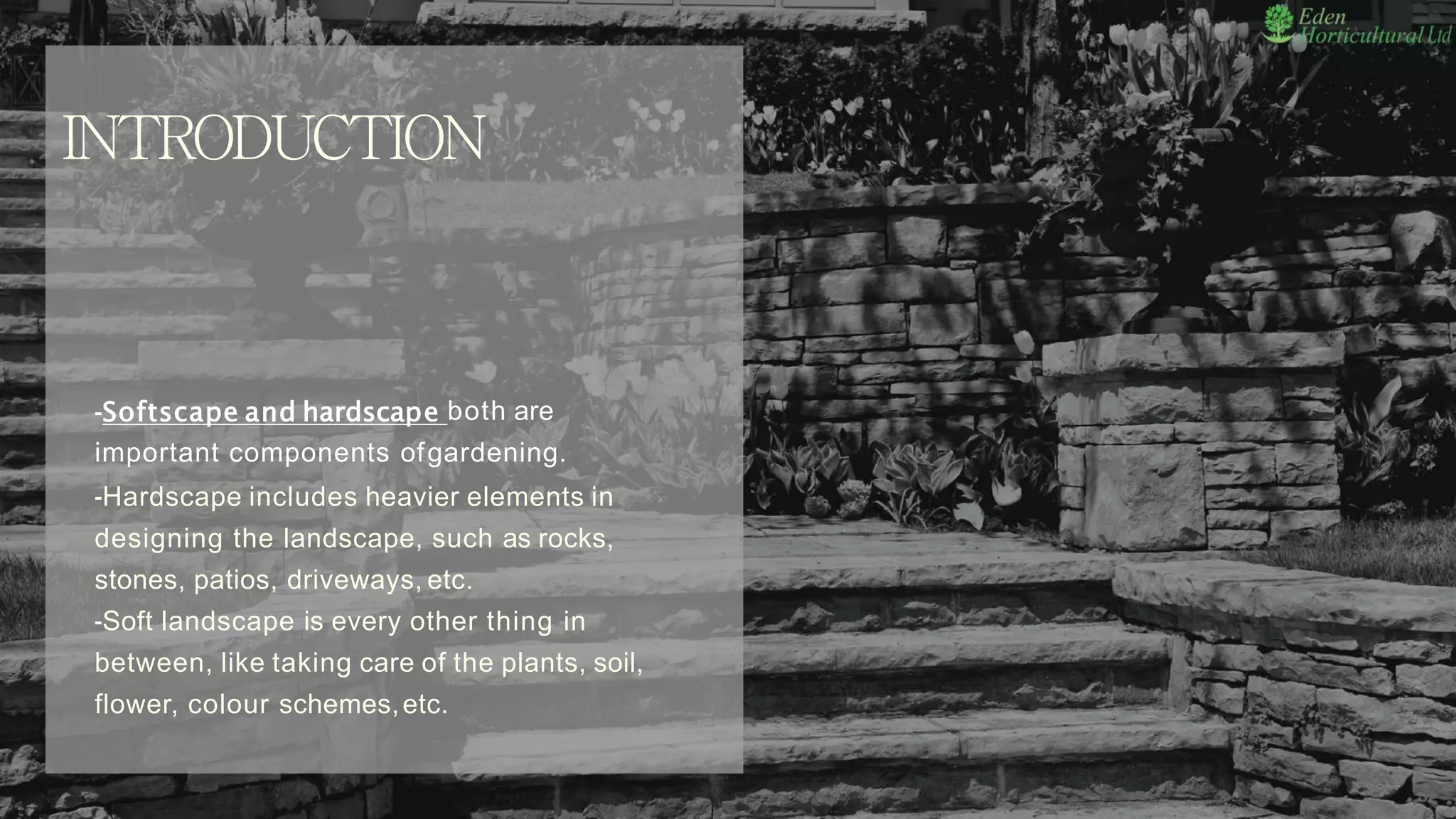 Softscape And Hardscape | PPTX