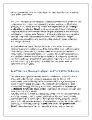 Softscape Maintenance Tips for Saudi Arabia Weather Conditions.docx