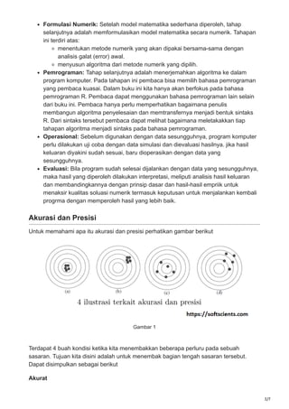 pengantar metode numerik | PDF