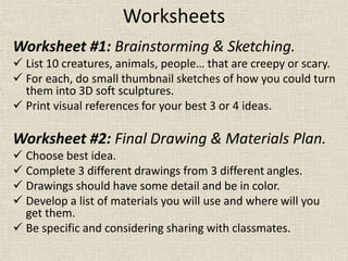 Soft Sculpture Project | PPT